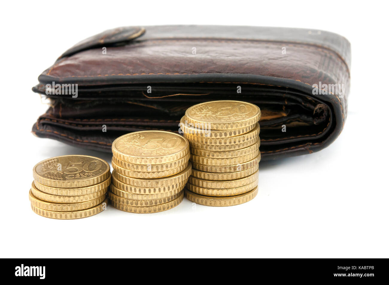 coin isolated on white background Stock Photo - Alamy