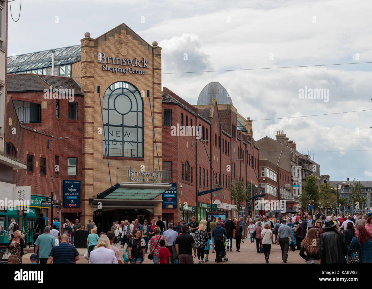 Brunswick shopping centre scarborough north hi-res stock photography ...
