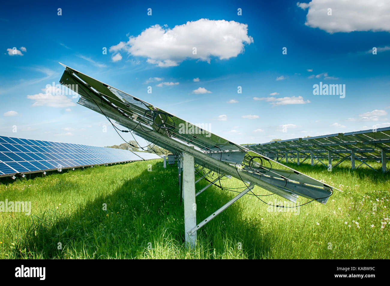image of a big solar plant Stock Photo - Alamy