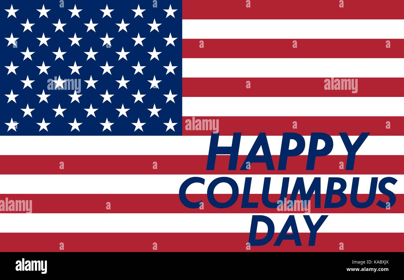 Holiday in the US Columbus Day Stock Vector Image & Art - Alamy