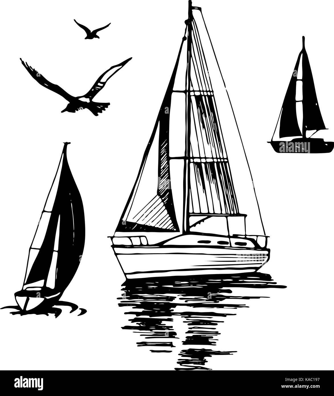 Flying boat Stock Vector Images - Alamy