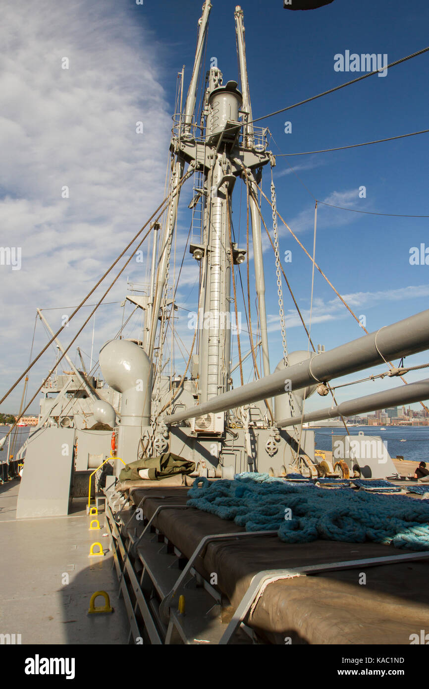Liberty Ship Deck