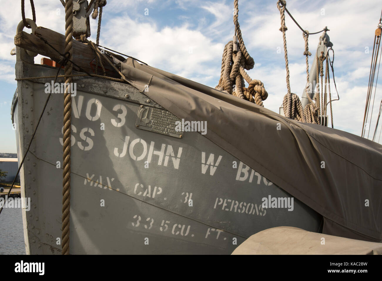 Wwii life boat hi-res stock photography and images - Alamy