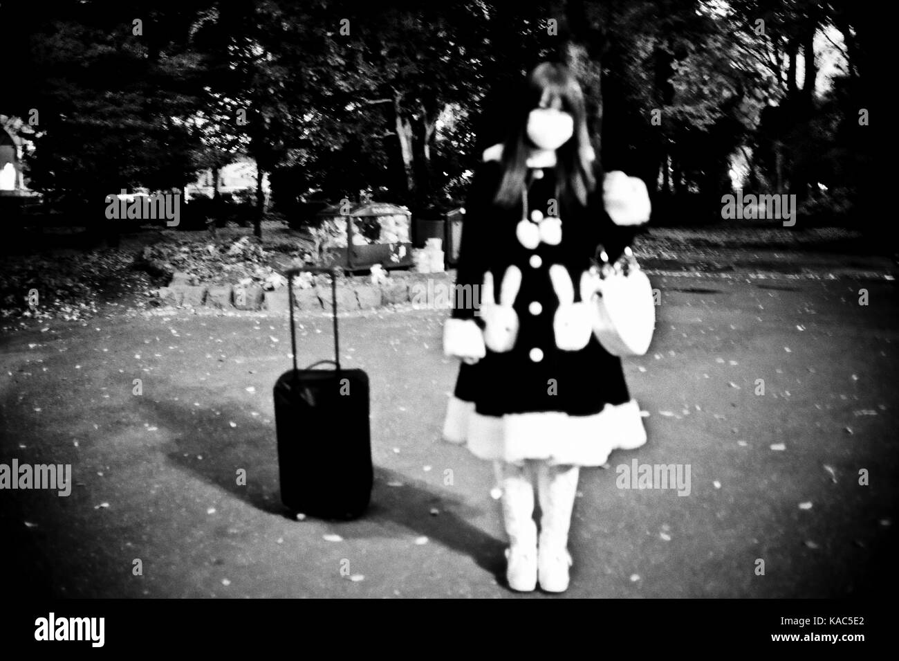 Park in tokyo Black and White Stock Photos & Images - Alamy