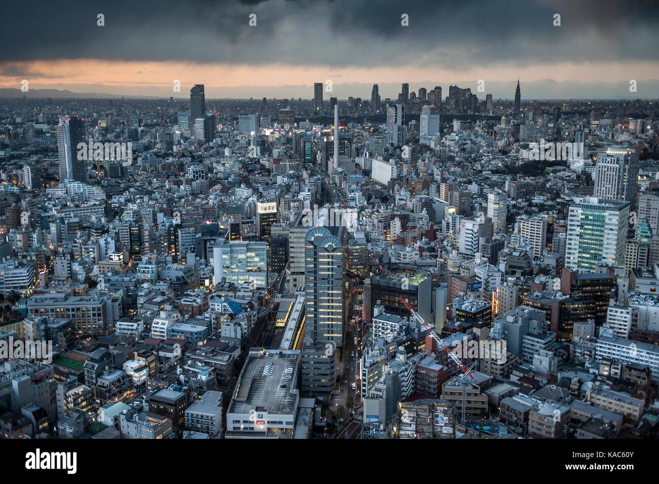 cityscape of Tokyo Stock Photo - Alamy