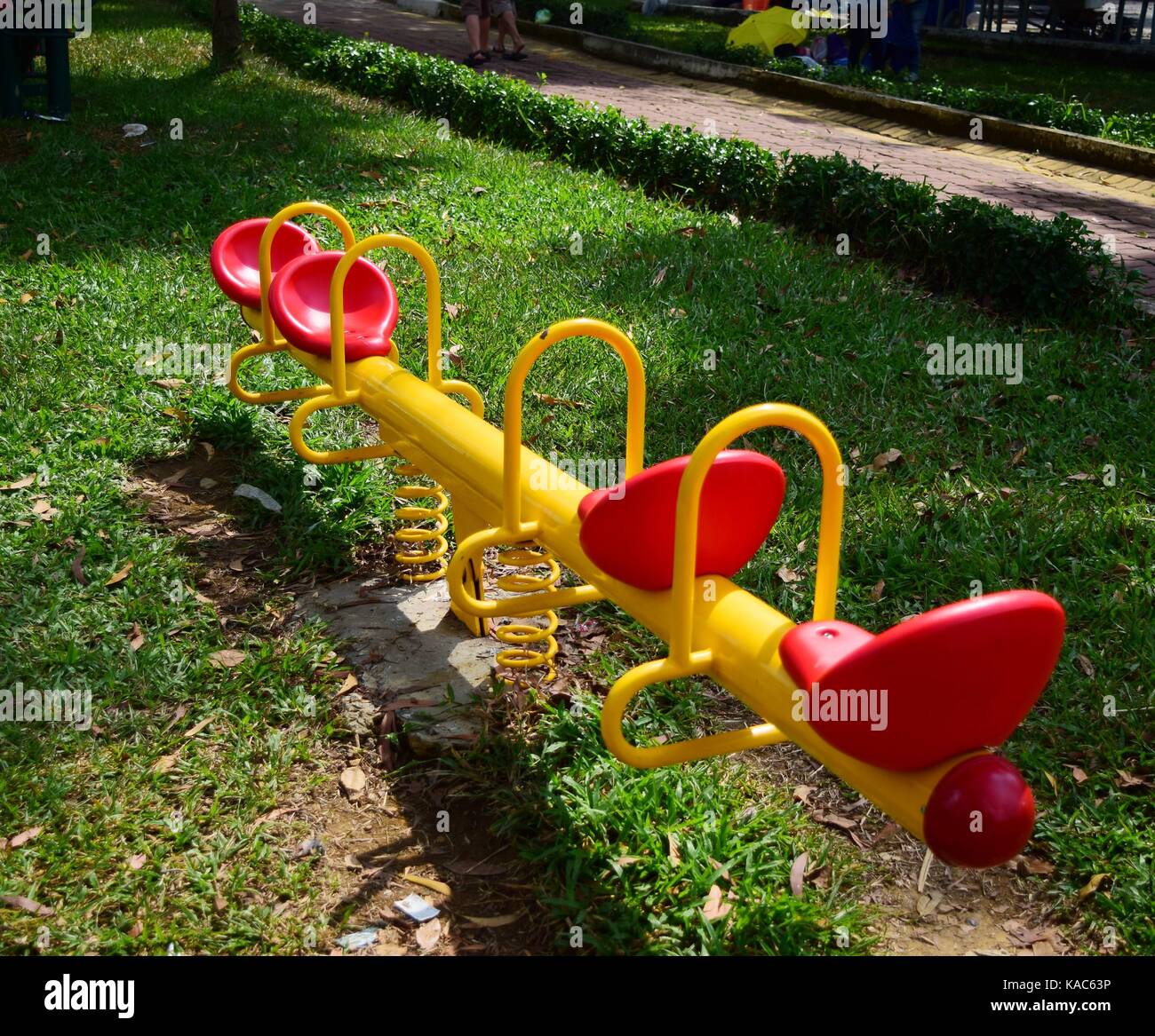 Colorful playground for children Stock Photo - Alamy