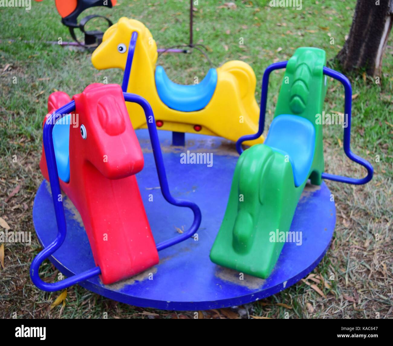 Colorful playground for children Stock Photo - Alamy