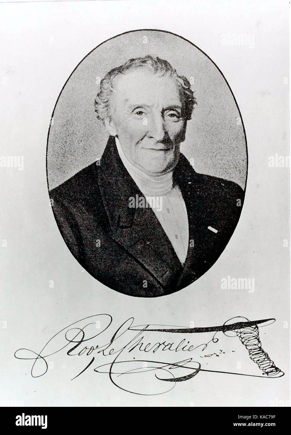 A portrait or historical reference to Rodolphe Le Chevalier, a notable ...