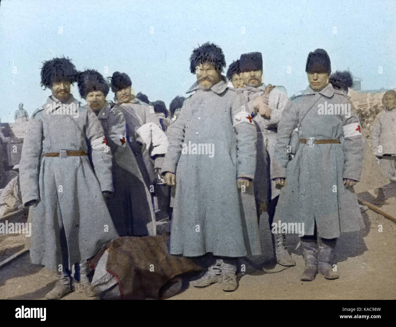 Russian Soldiers, Manchuria, ca. 1882 ca. 1936 (imp cswc GB 237 CSWC47 ...