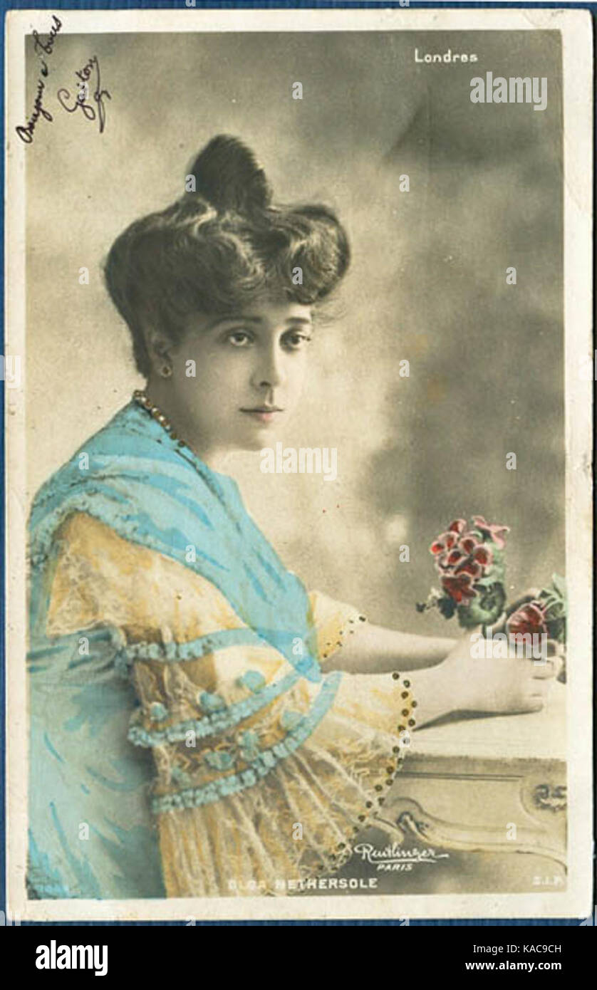 Reutlinger Olga Nethersole 1905 Stock Photo - Alamy