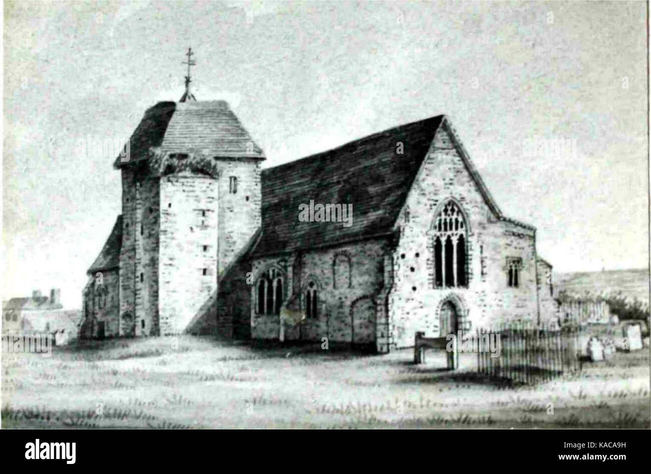 Church building architecture sutton hi-res stock photography and images ...