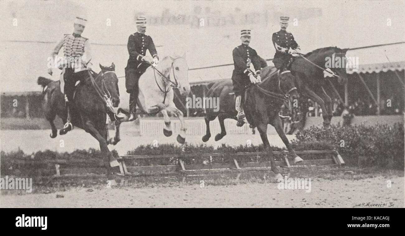 Hippique paris 1900 hi-res stock photography and images - Alamy