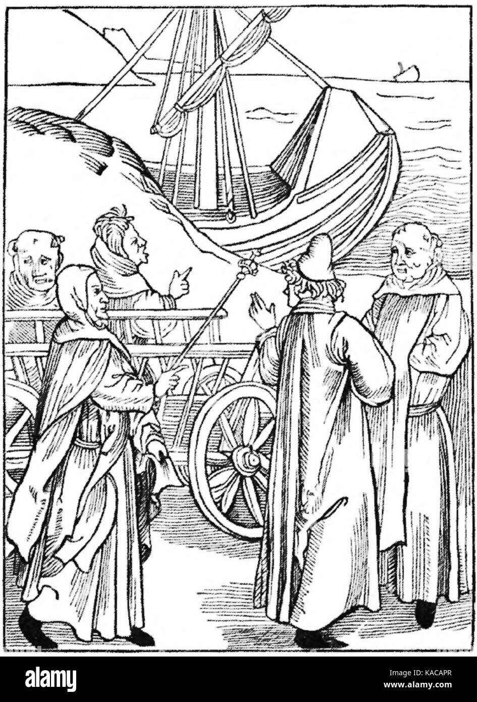 Shyp Of Foles Of The Worlde 87, Of Claterynge And Vayne Langage Vsyd Of ...