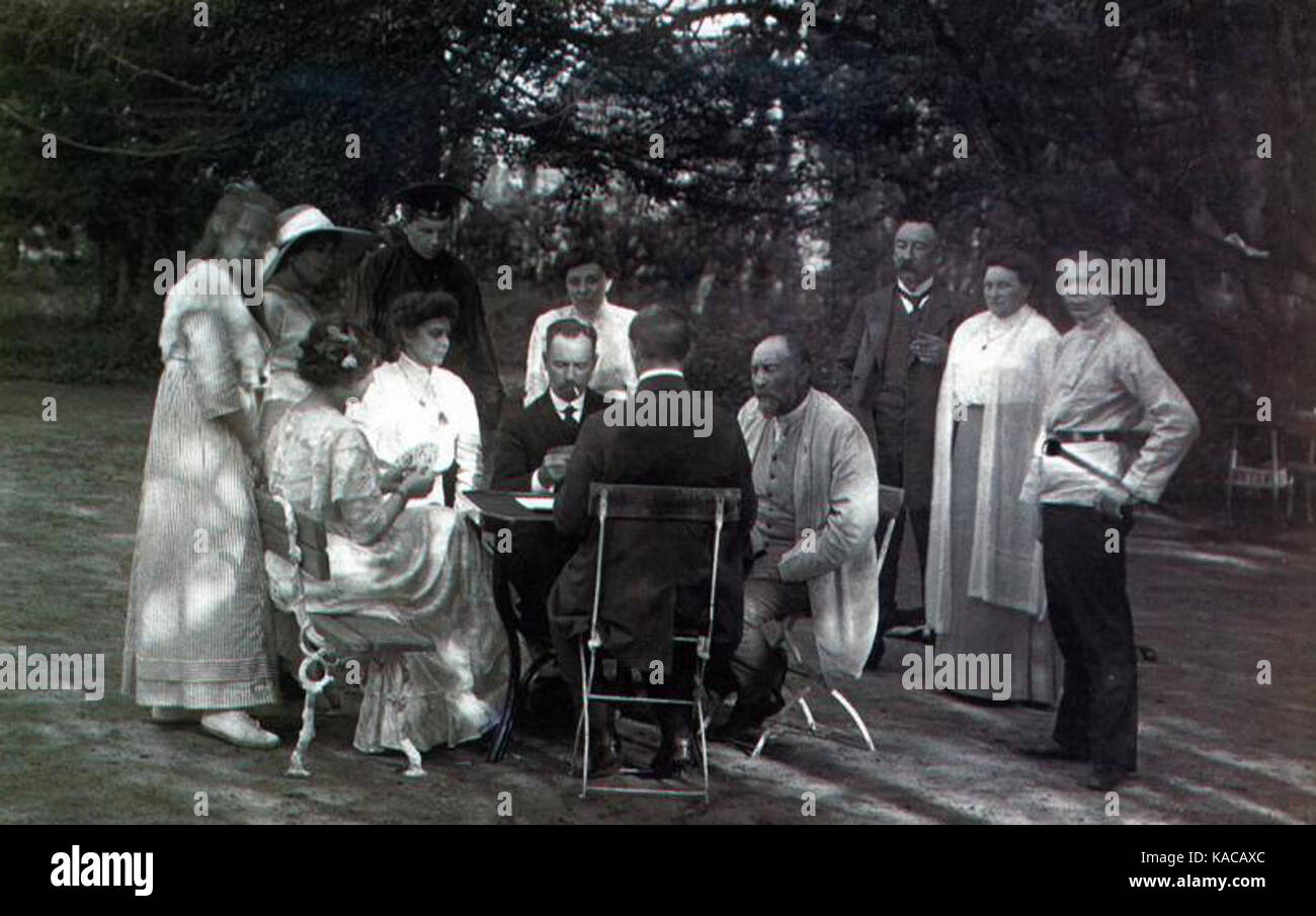 Stepan and Gevorg Lianozyans with family members Stock Photo - Alamy