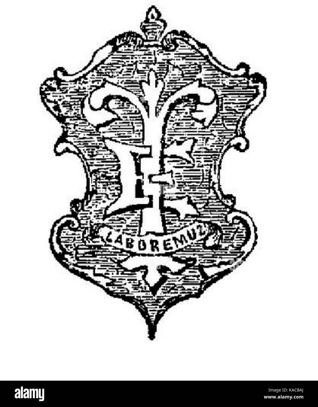 Stemma Treves 1873 Stock Photo - Alamy