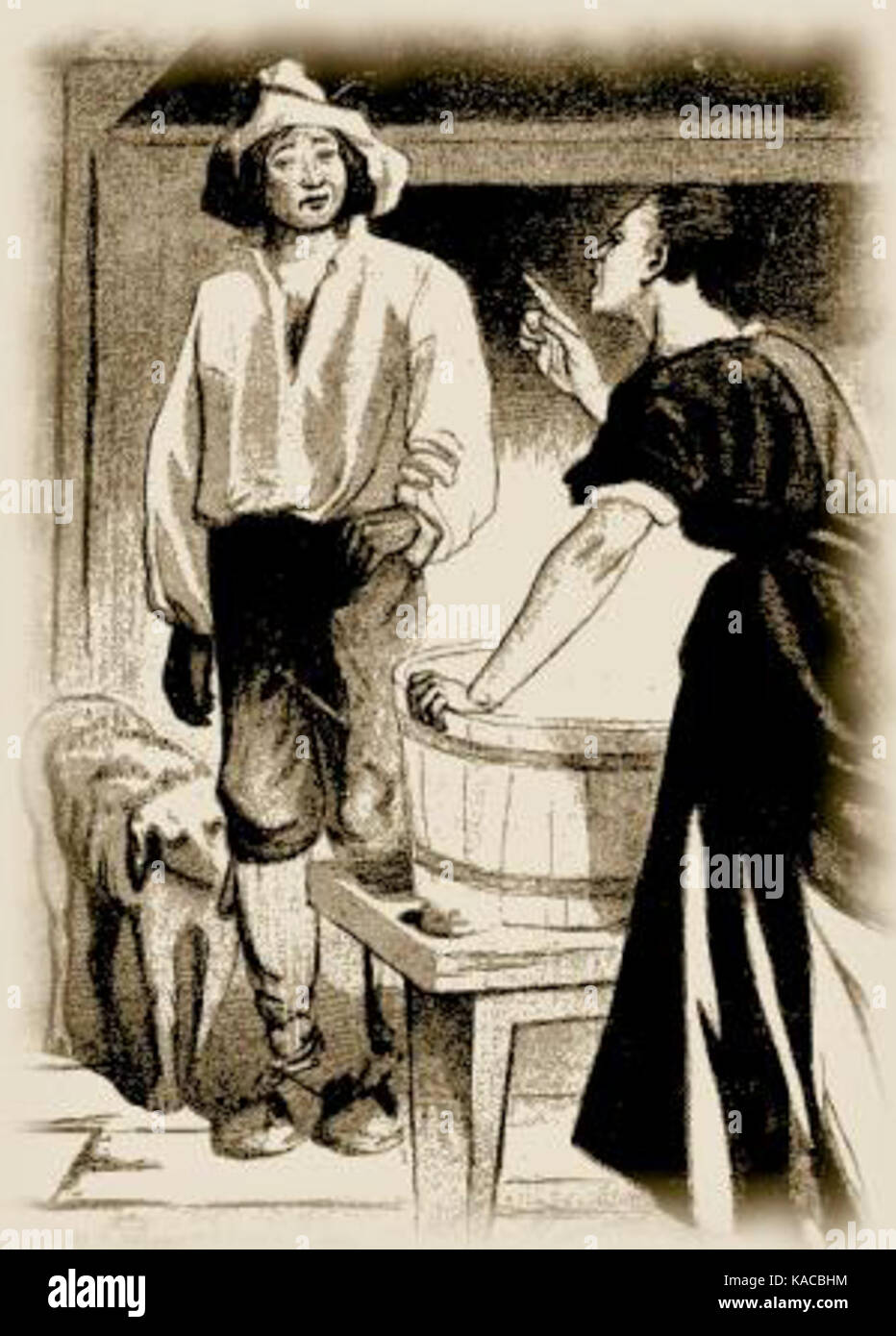 Rip van winkle illustration hi-res stock photography and images - Alamy