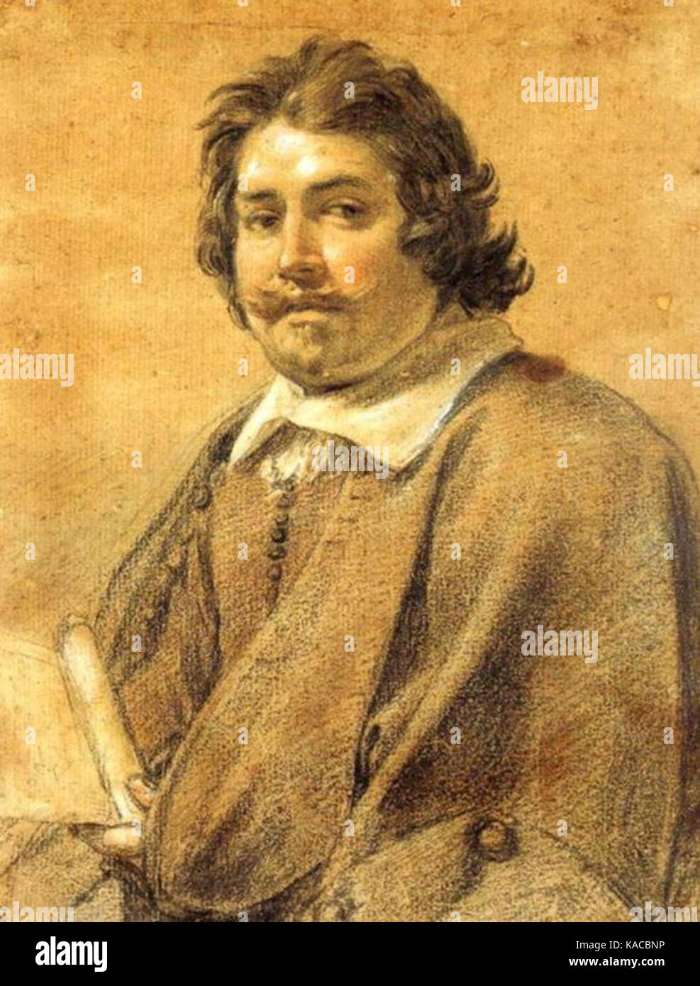 Simon Vouet self portrait in the Uffizi Stock Photo - Alamy
