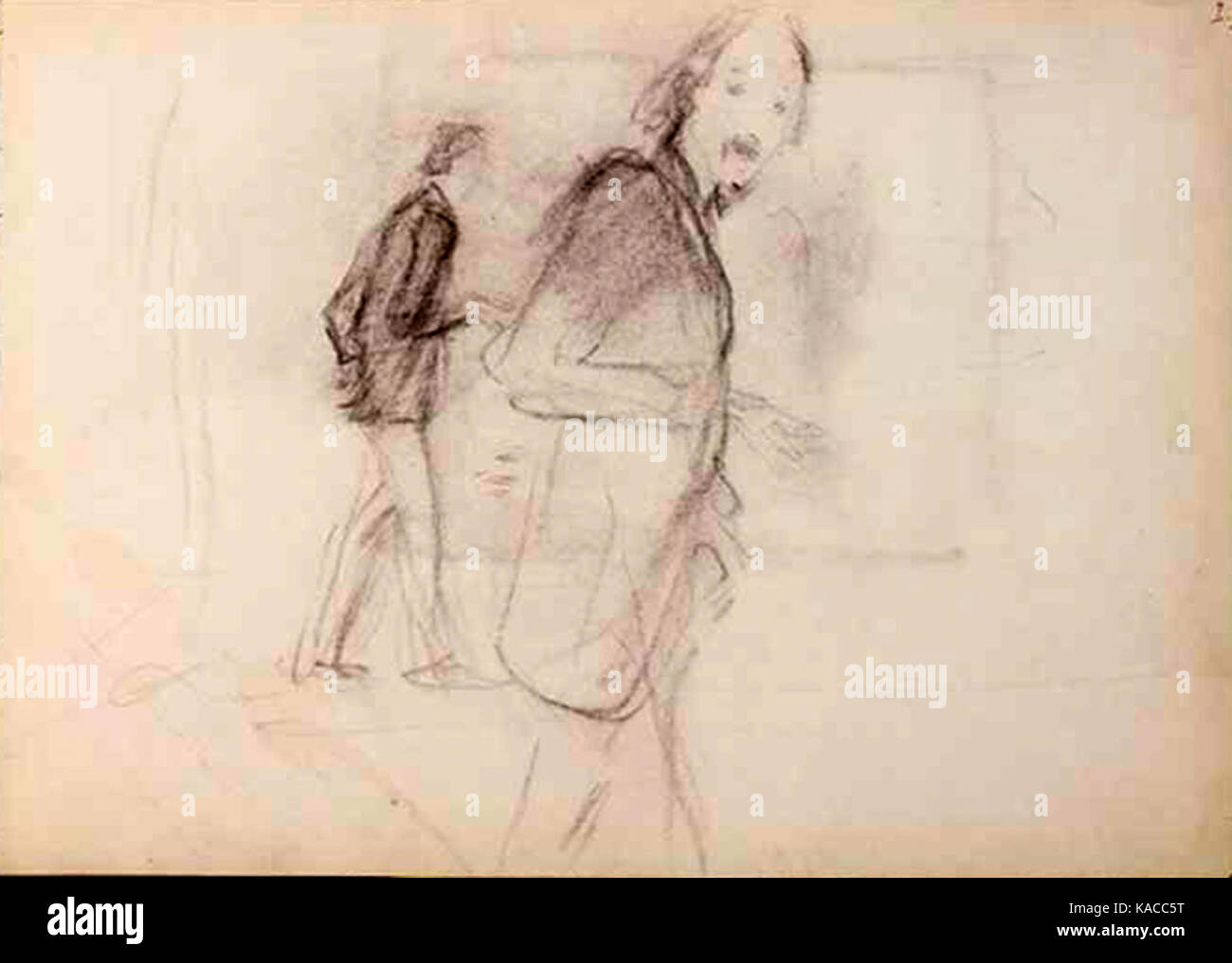 Sketch of R.L.S Stock Photo - Alamy