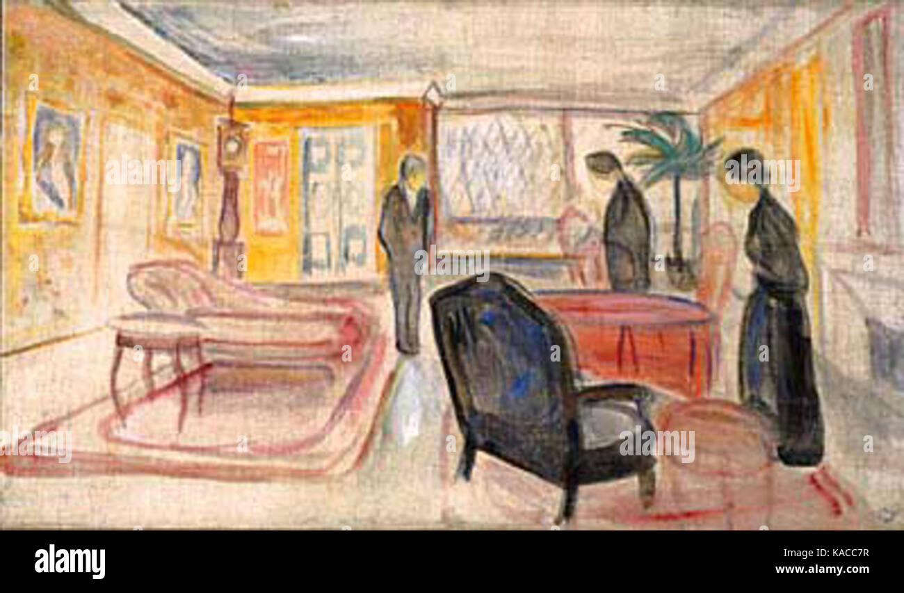 Stage design ghosts munch Stock Photo - Alamy