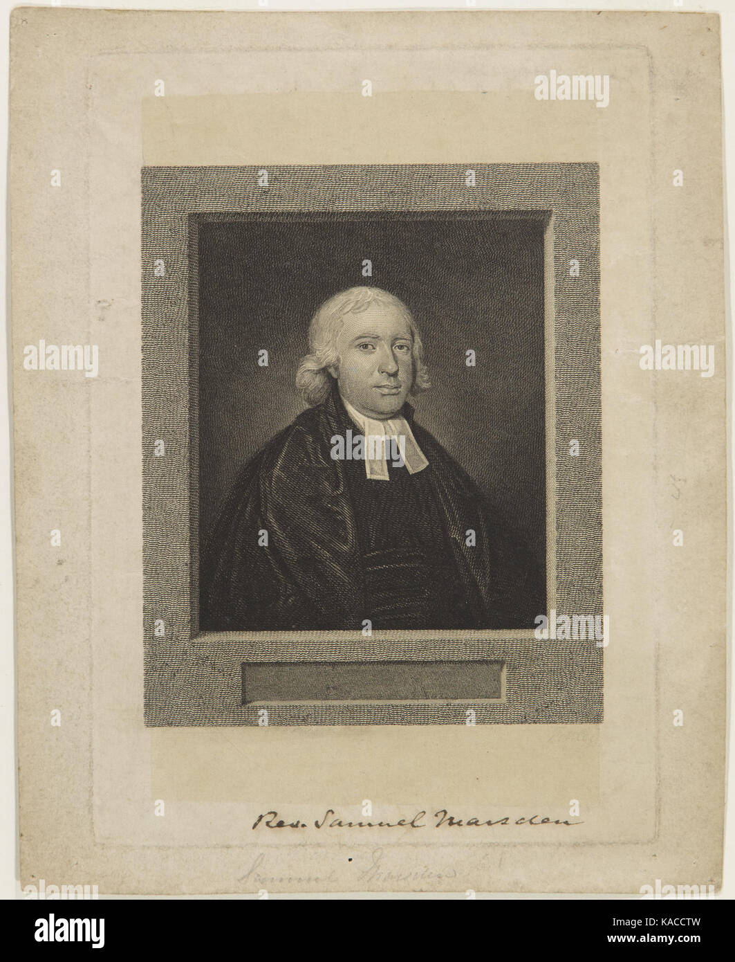 Rev. Samuel Marsden Stock Photo - Alamy