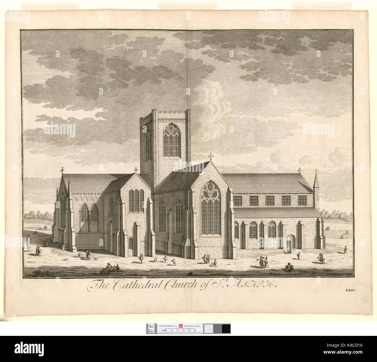 The Cathedral Church of St. Asaph Stock Photo - Alamy