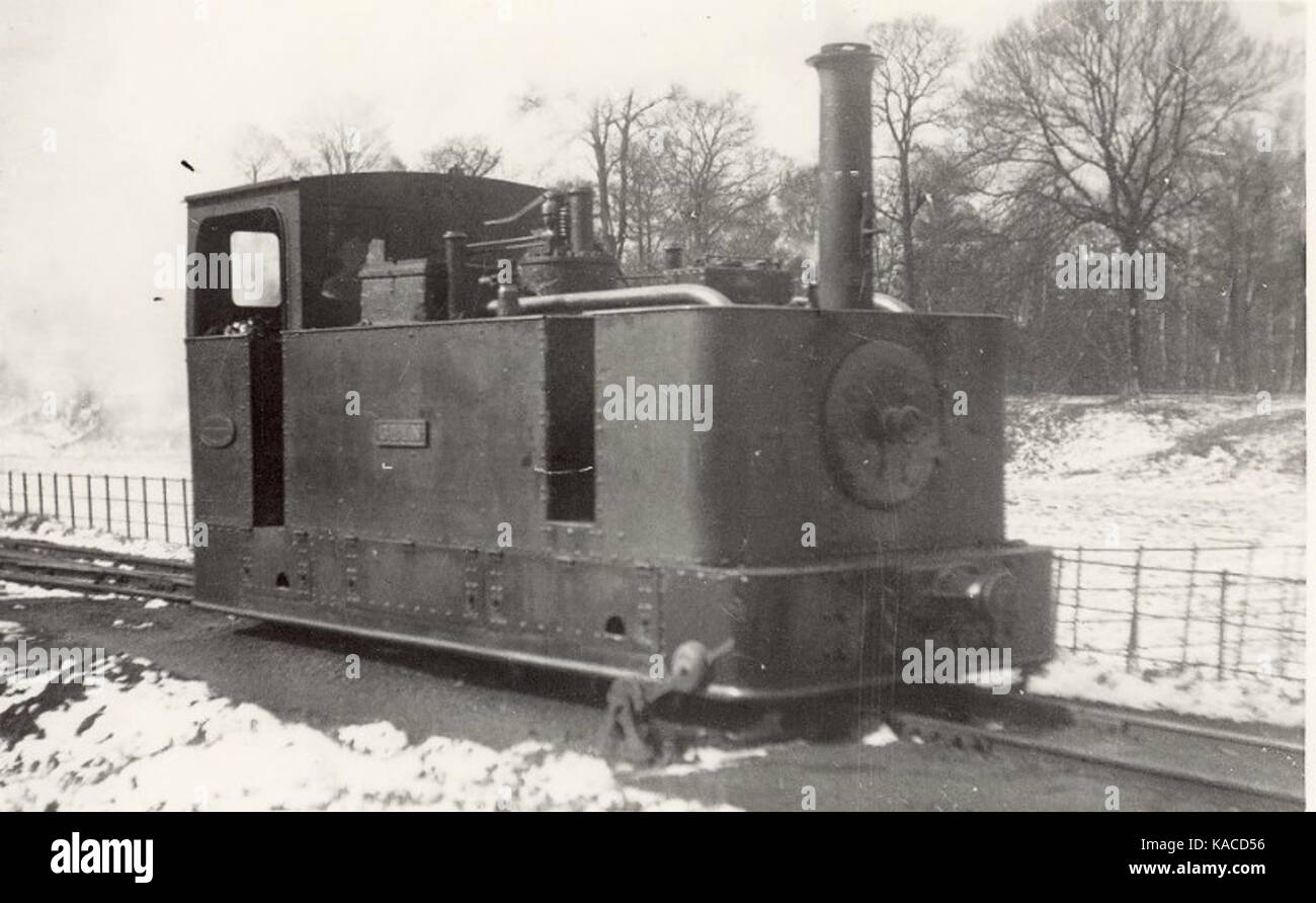 Steam locomotive of Glyn Valley Tramway Stock Photo - Alamy