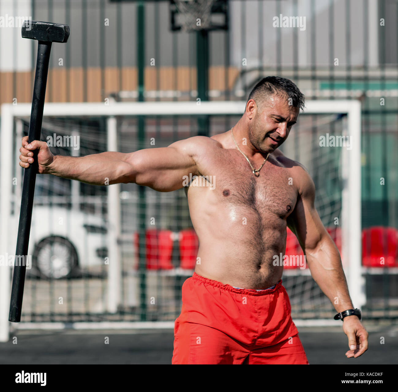 training men on the street Stock Photo - Alamy