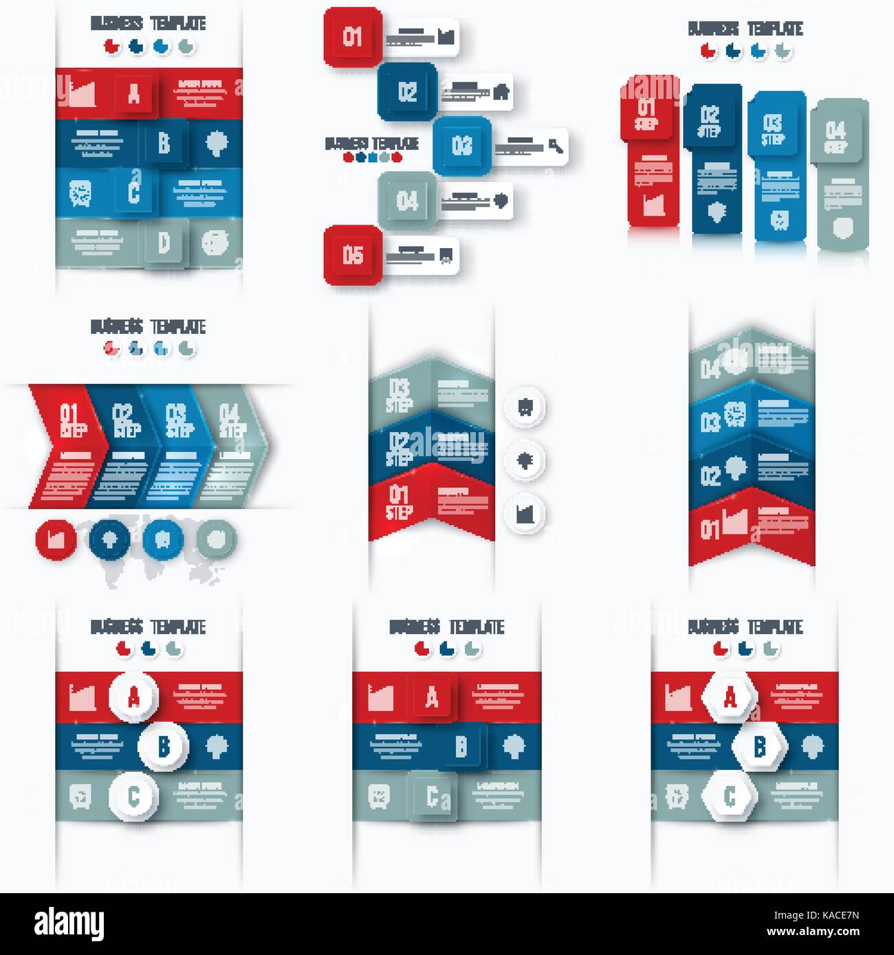 Set with infographics Stock Vector Image & Art - Alamy