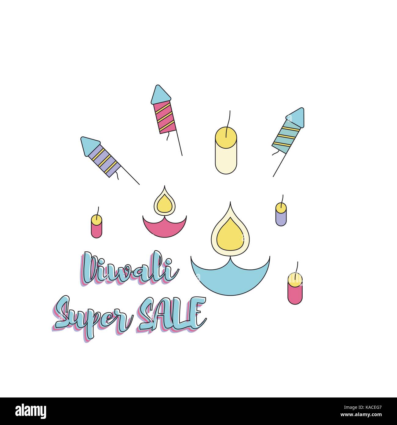 Creative poster Sale Happy Diwali Stock Vector Image & Art - Alamy
