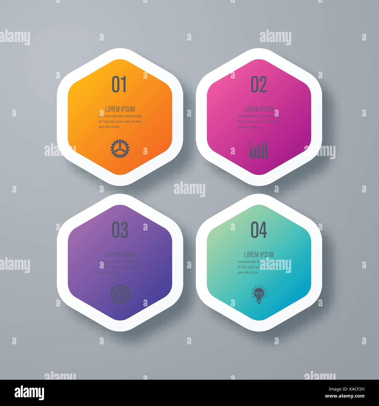 Business presentation template vector Stock Vector Images - Alamy