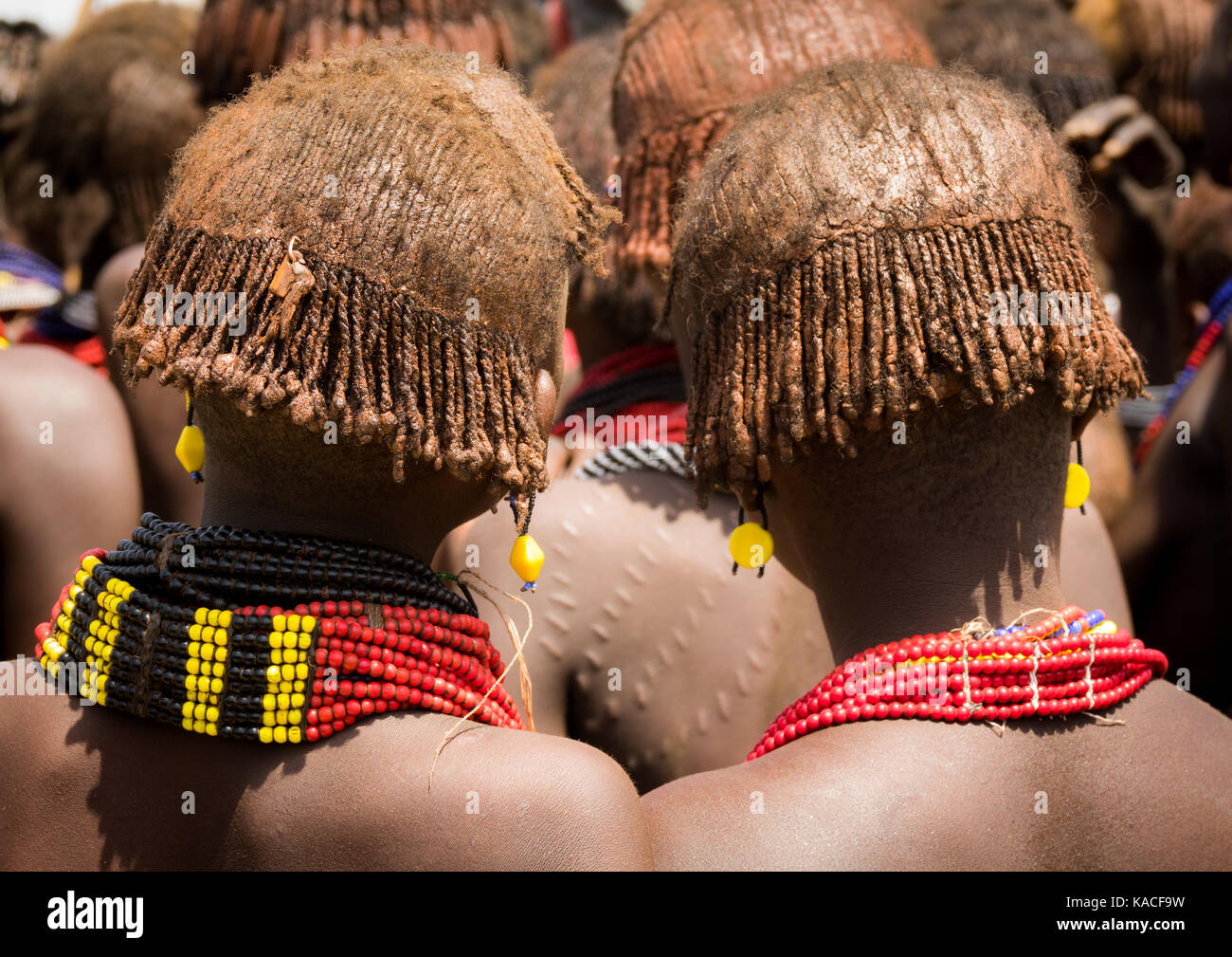 Dassanech girls hi-res stock photography and images - Alamy