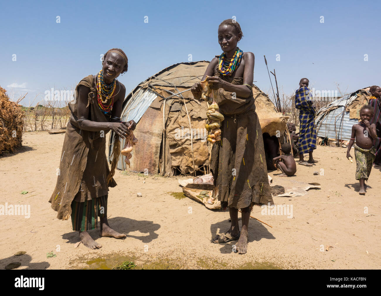 Dassanech Proud Ox celebration, Salheng,Turkana County, Omorate ...