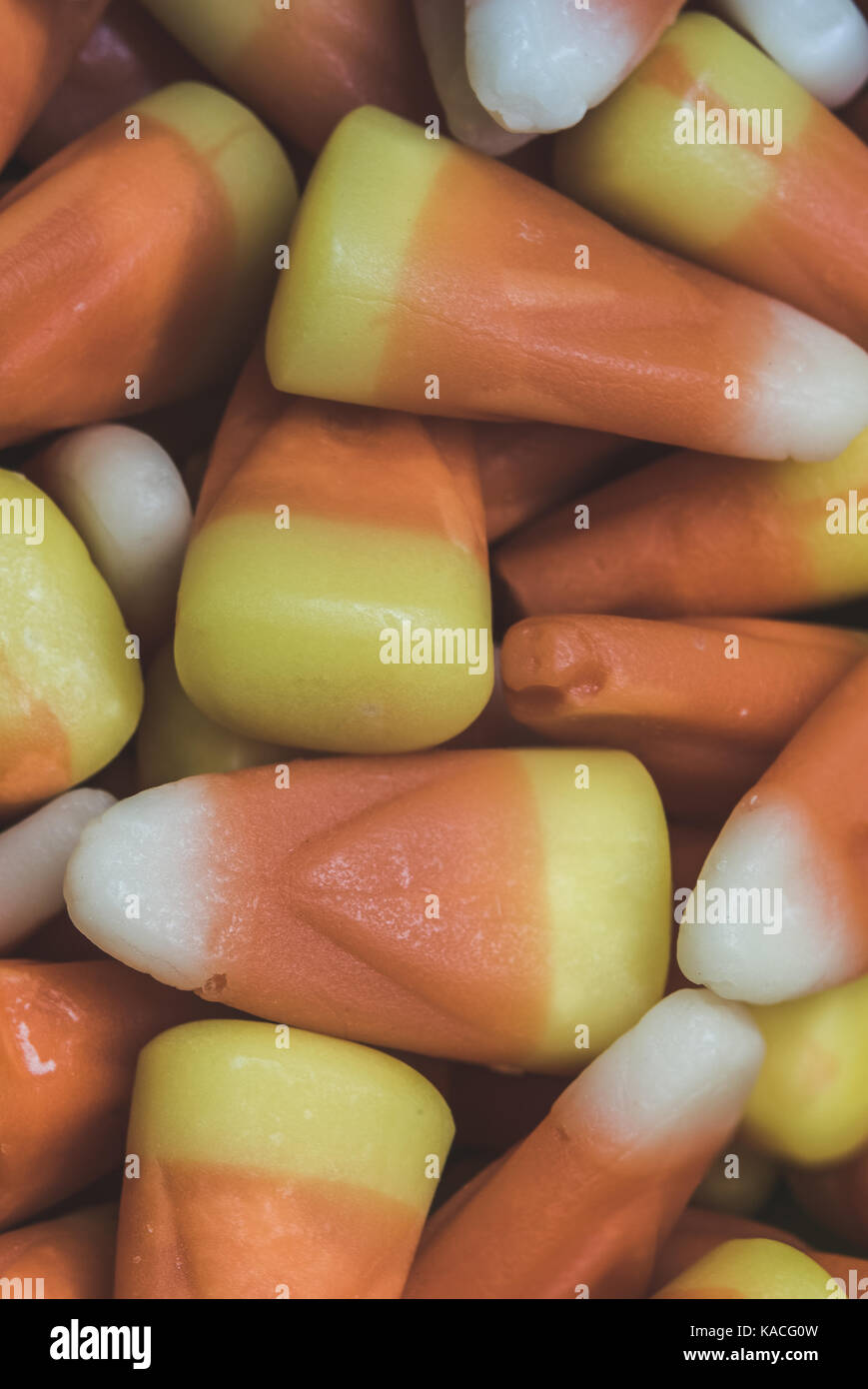 Vintage Look Candy Corn Stock Photo - Alamy