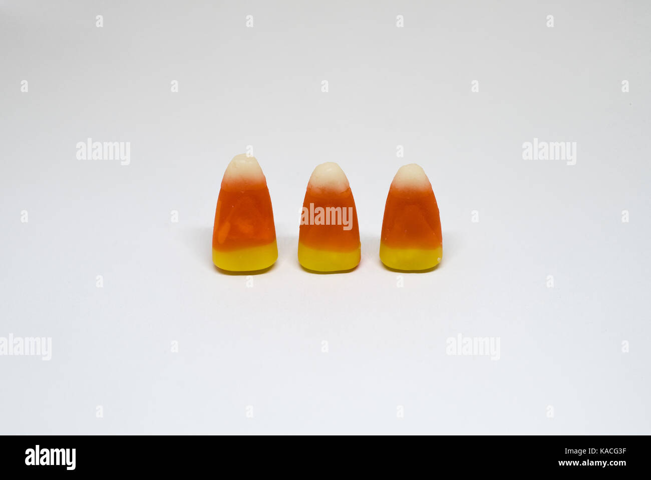 Brightly Colored Standing Candy Corn Stock Photo - Alamy
