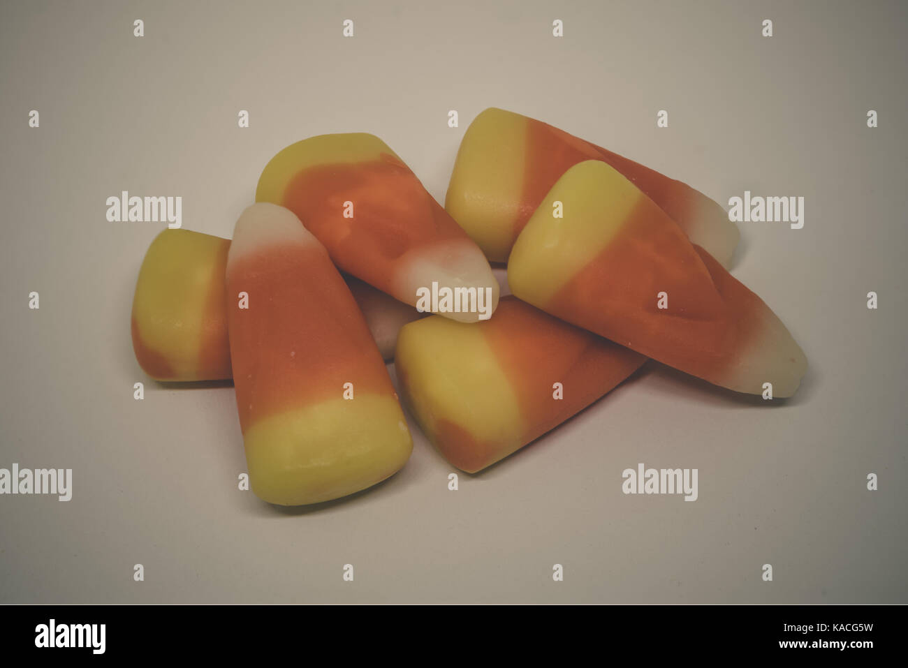 Vintage Look Candy Corn Pile Stock Photo - Alamy
