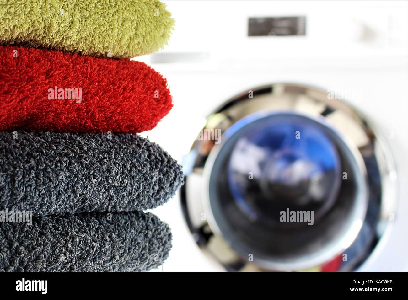 An concept Image of a laundry washing machine Stock Photo - Alamy