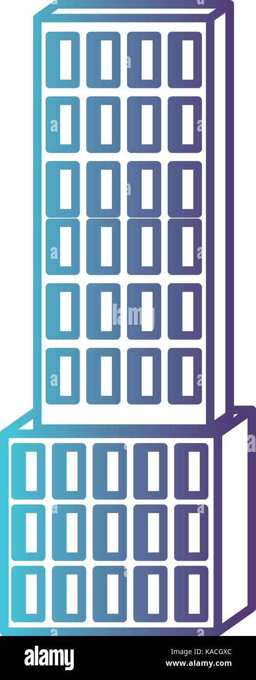 Modern building from glass Stock Vector Images - Alamy