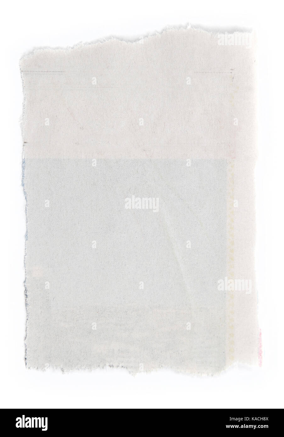 Piece of torn paper on plain background Stock Photo - Alamy