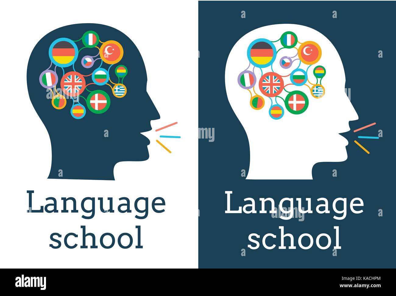 Modern languages school Stock Vector Images - Alamy