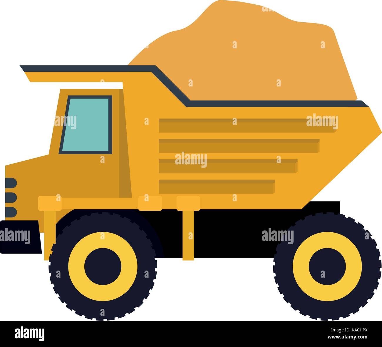 Dump Truck Outline Clip Art