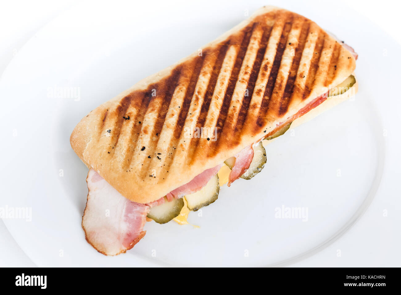 Fresh sandwich from above Stock Photo - Alamy