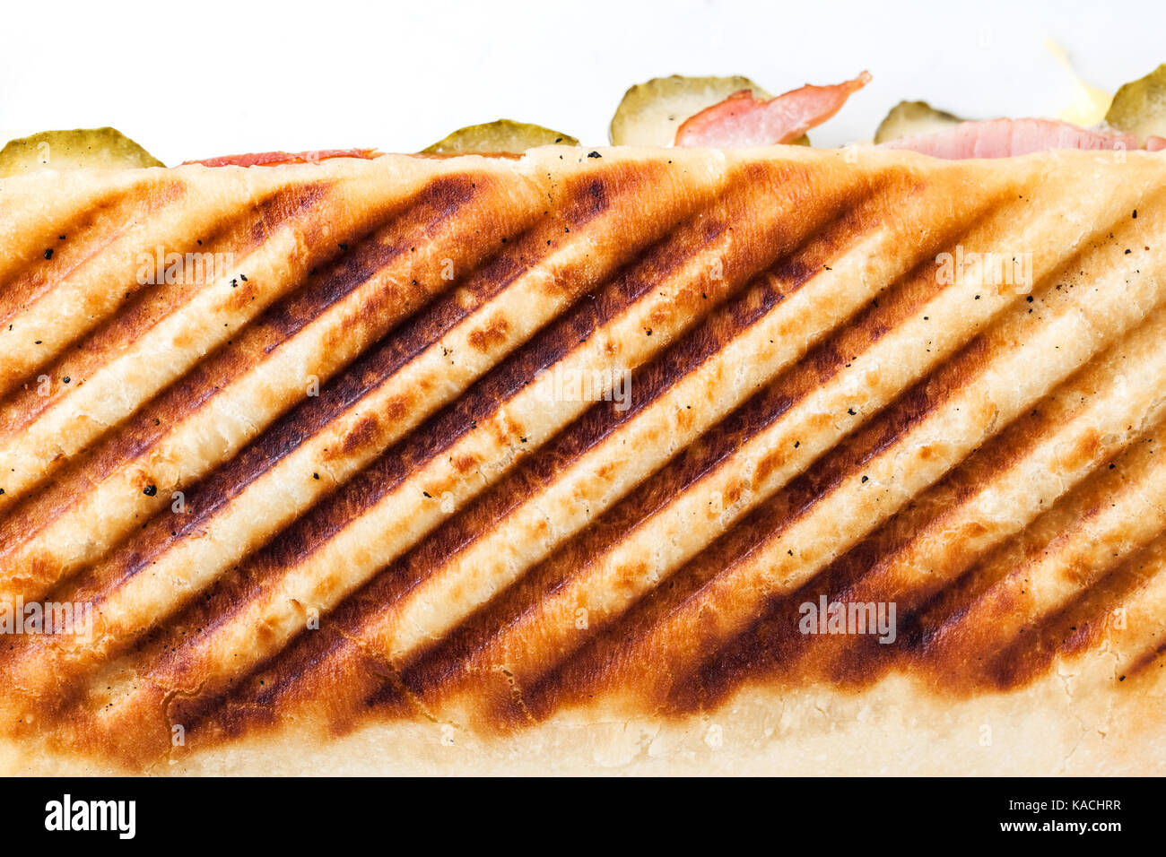 Fresh sandwich from above Stock Photo - Alamy
