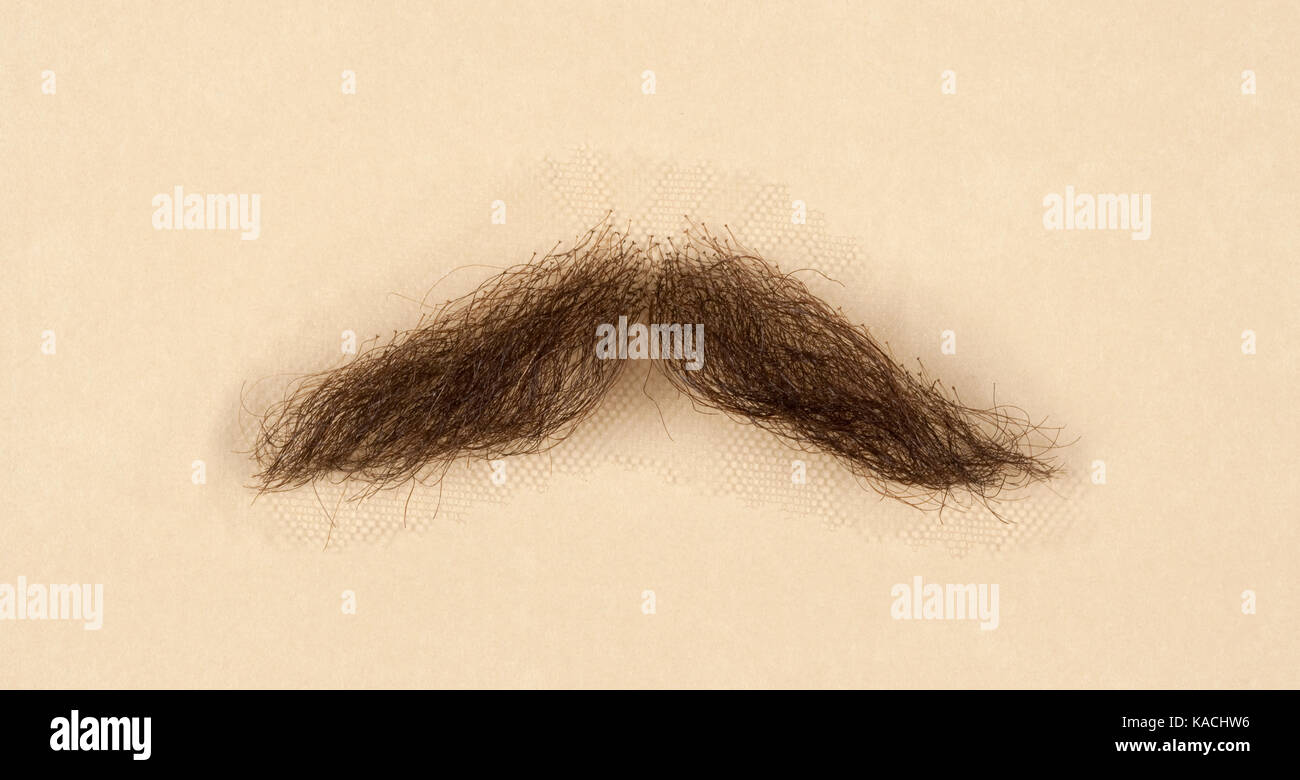 Artificial Mustache for Film and Theater Production Stock Photo - Alamy