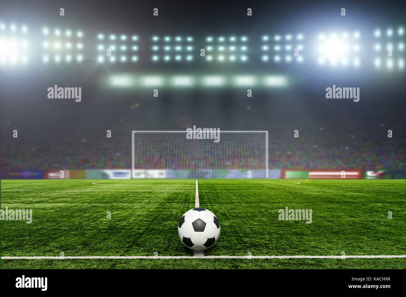 On the stadium. abstract football or soccer backgrounds Stock Photo - Alamy