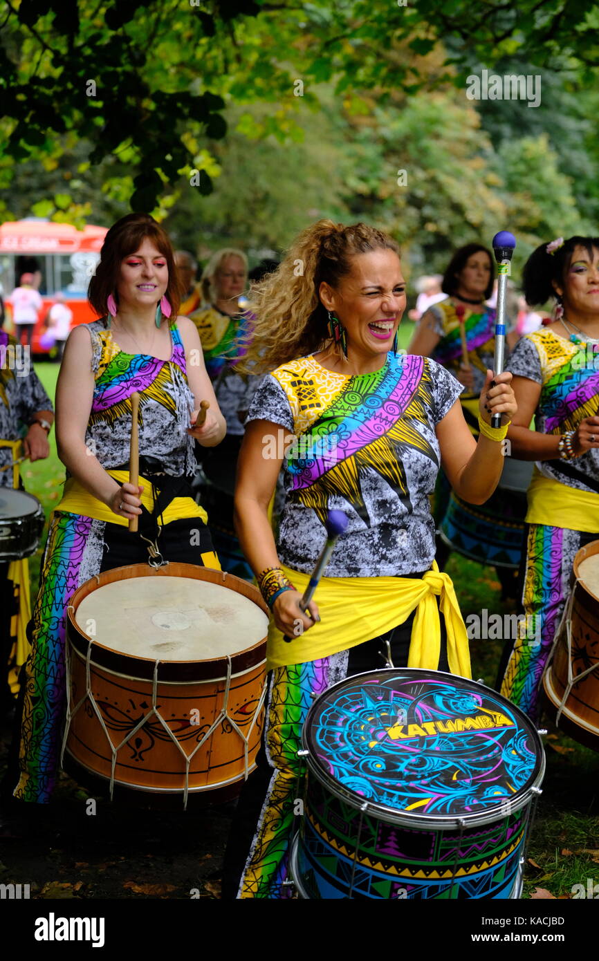 Happy drummer hi-res stock photography and images - Alamy