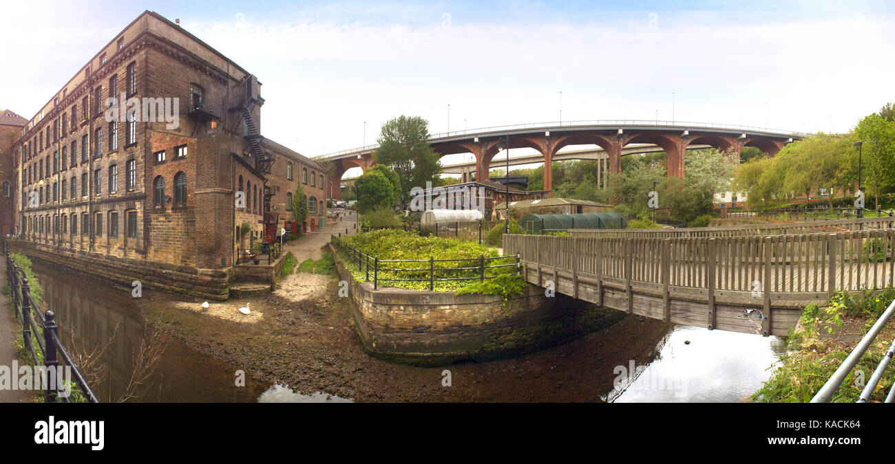 Panorama of Ouseburn Stock Photo - Alamy