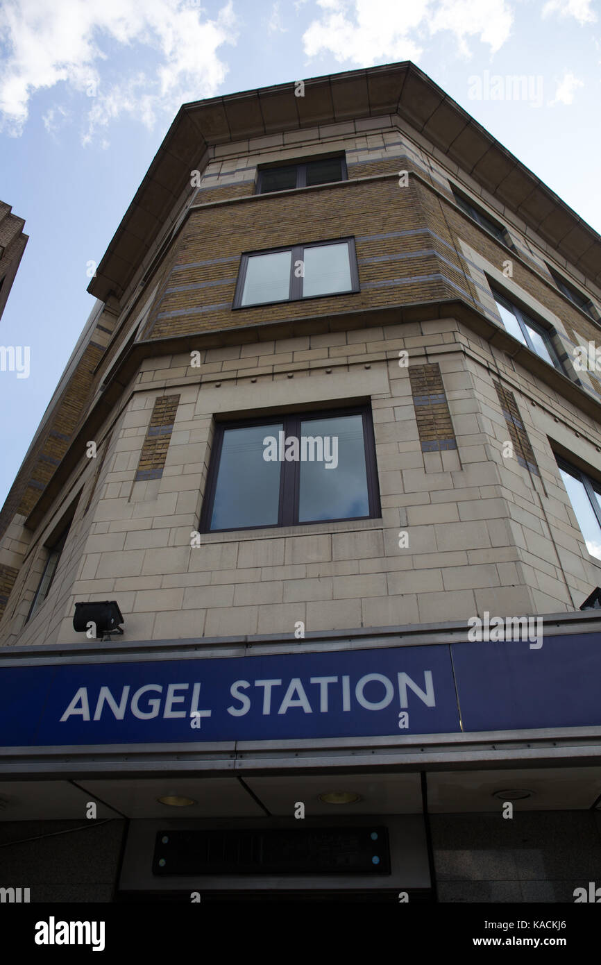 Angel station london hi-res stock photography and images - Alamy
