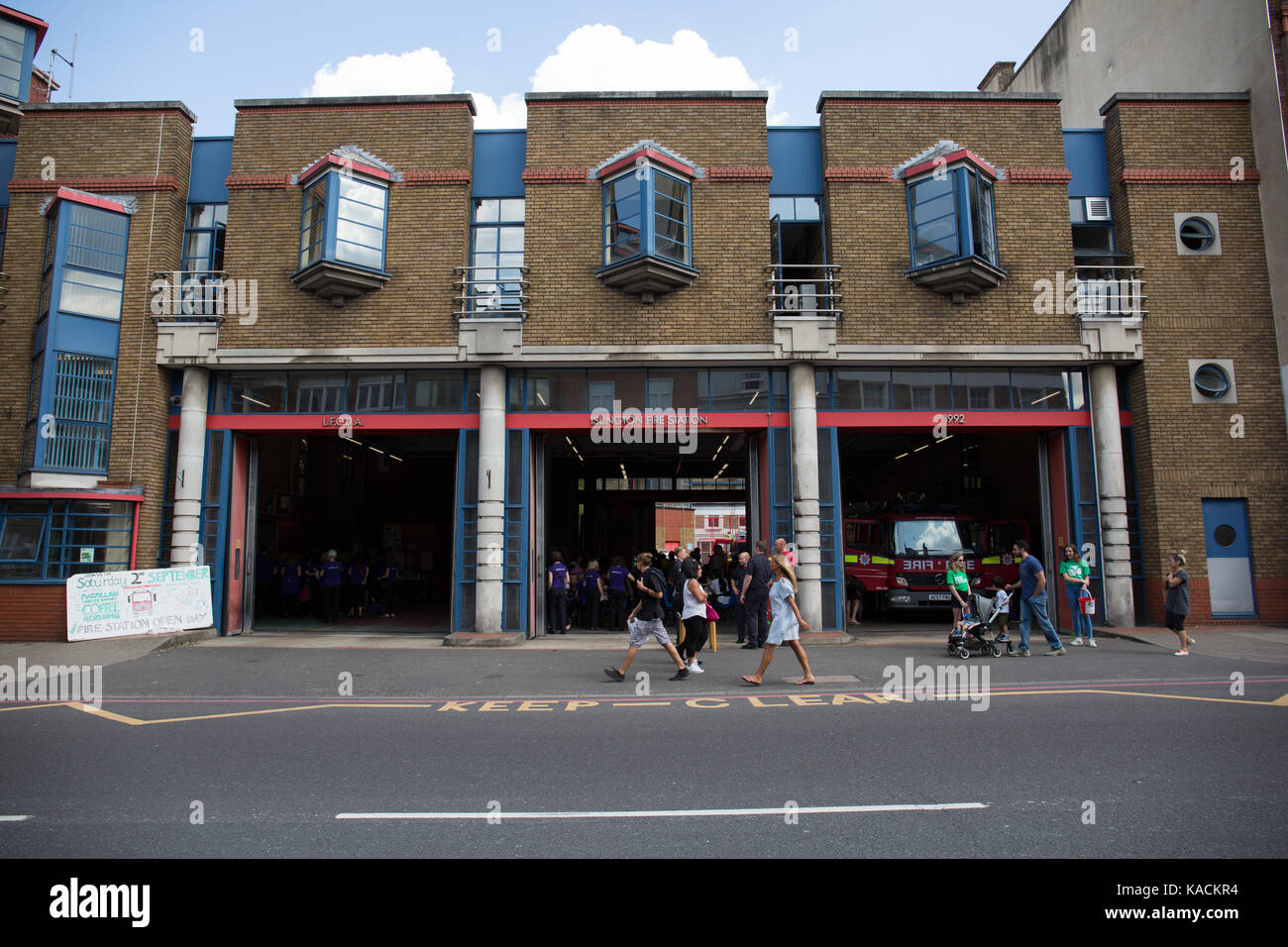 Islington Fire Station Open Day 2017 Stock Photo - Alamy