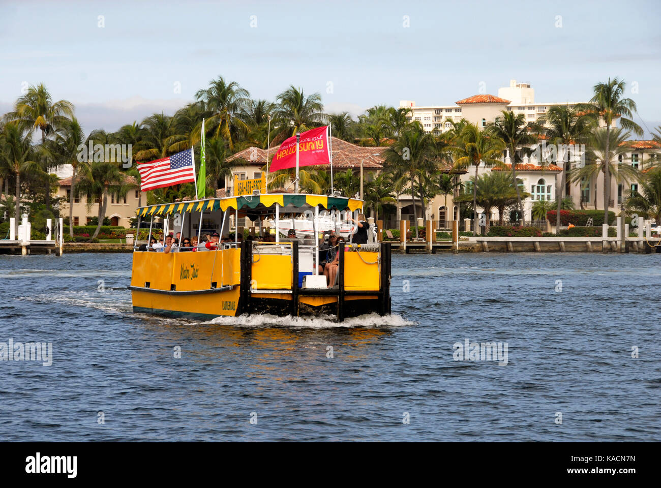 Cross-river ferry, Fort Lauderdale, Florida, USA Stock Photo - Alamy