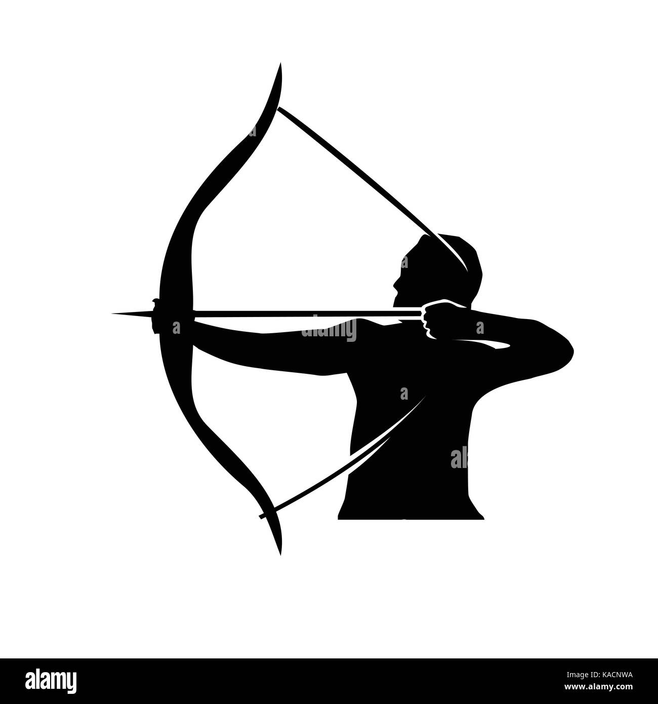 Man on bow traditional Cut Out Stock Images & Pictures - Alamy